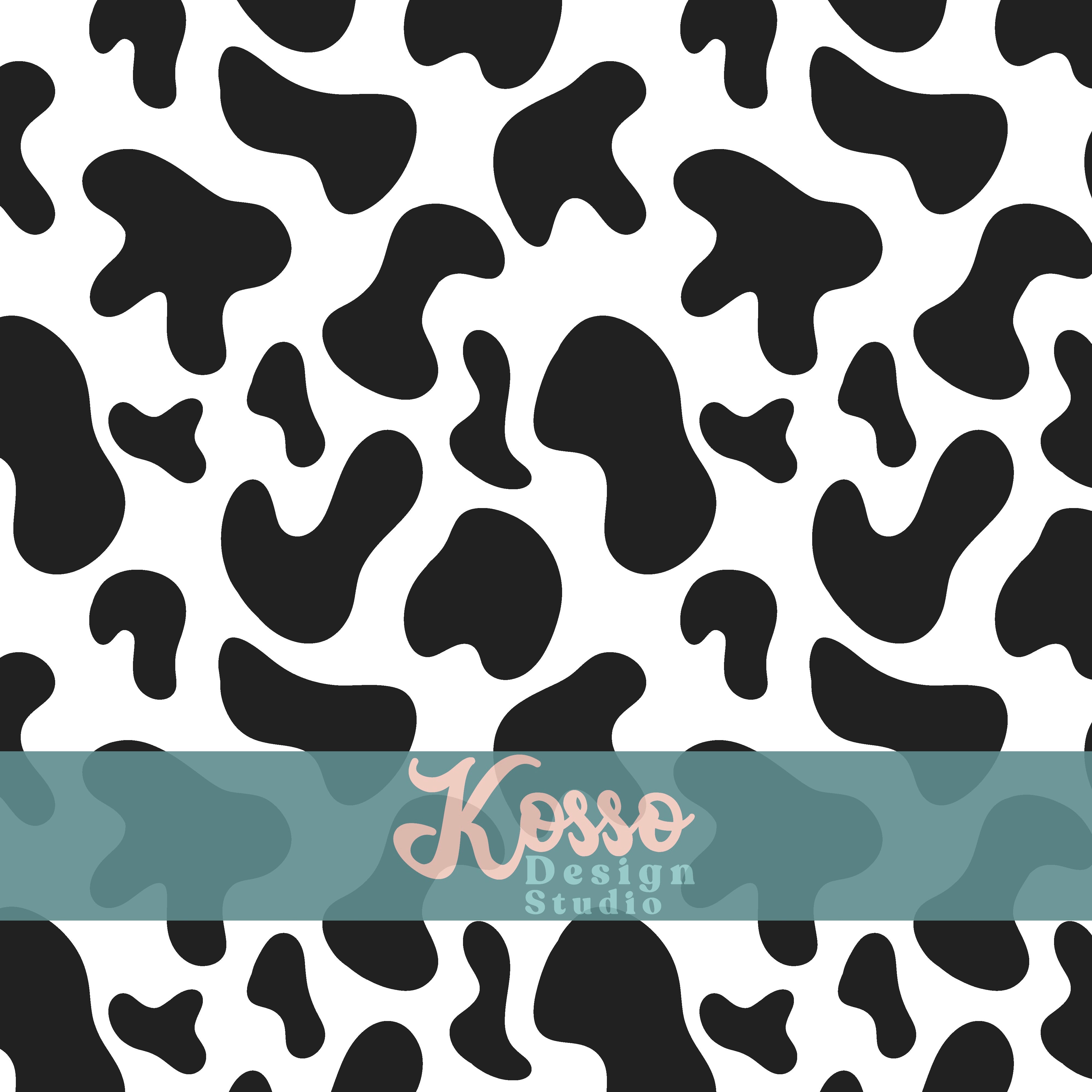 Cow Print- Non Exclusive (multiple colours)- Seamless Design – Kosso ...